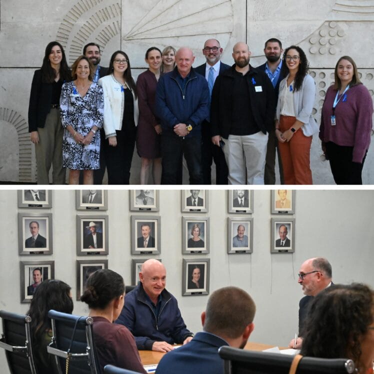 Tucson J Leadership and Board Members Honored to Host U.S. Senator Mark ...