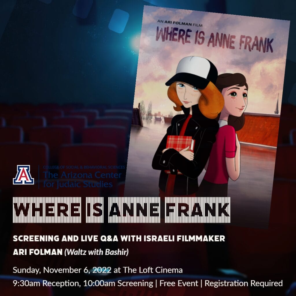 Free Screening of “Where Is Anne Frank” Coming to Loft Cinema | AZ ...