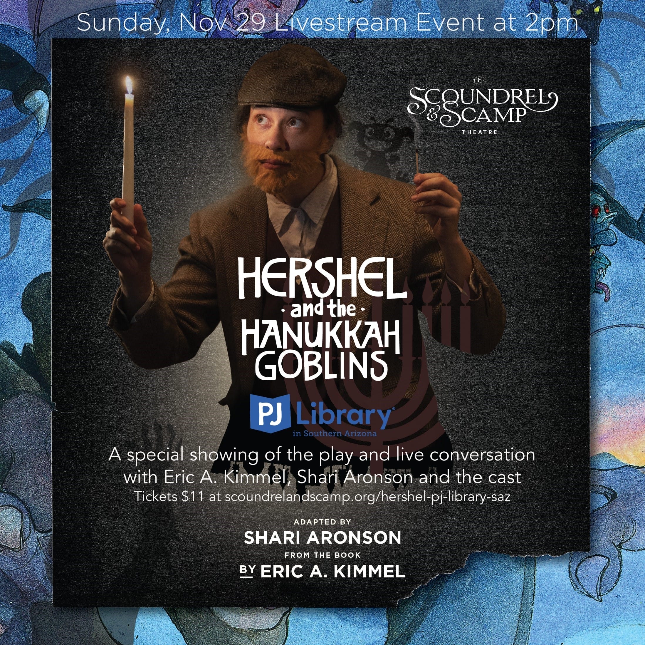 PJ Library teams with Scoundrel & Scamp theatre for ‘Herschel and the ...