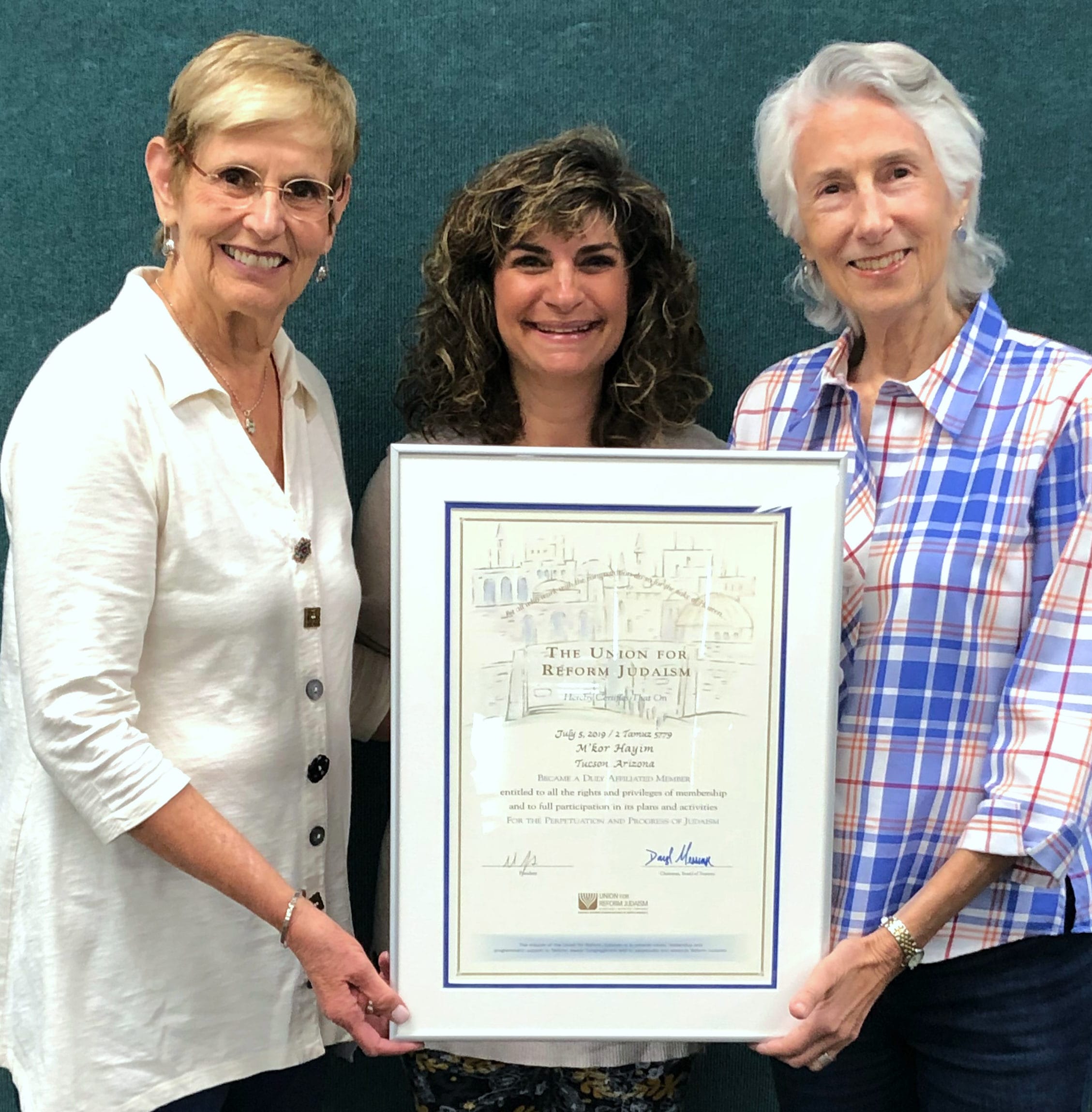 M’kor Hayim joins URJ | AZ Jewish Post