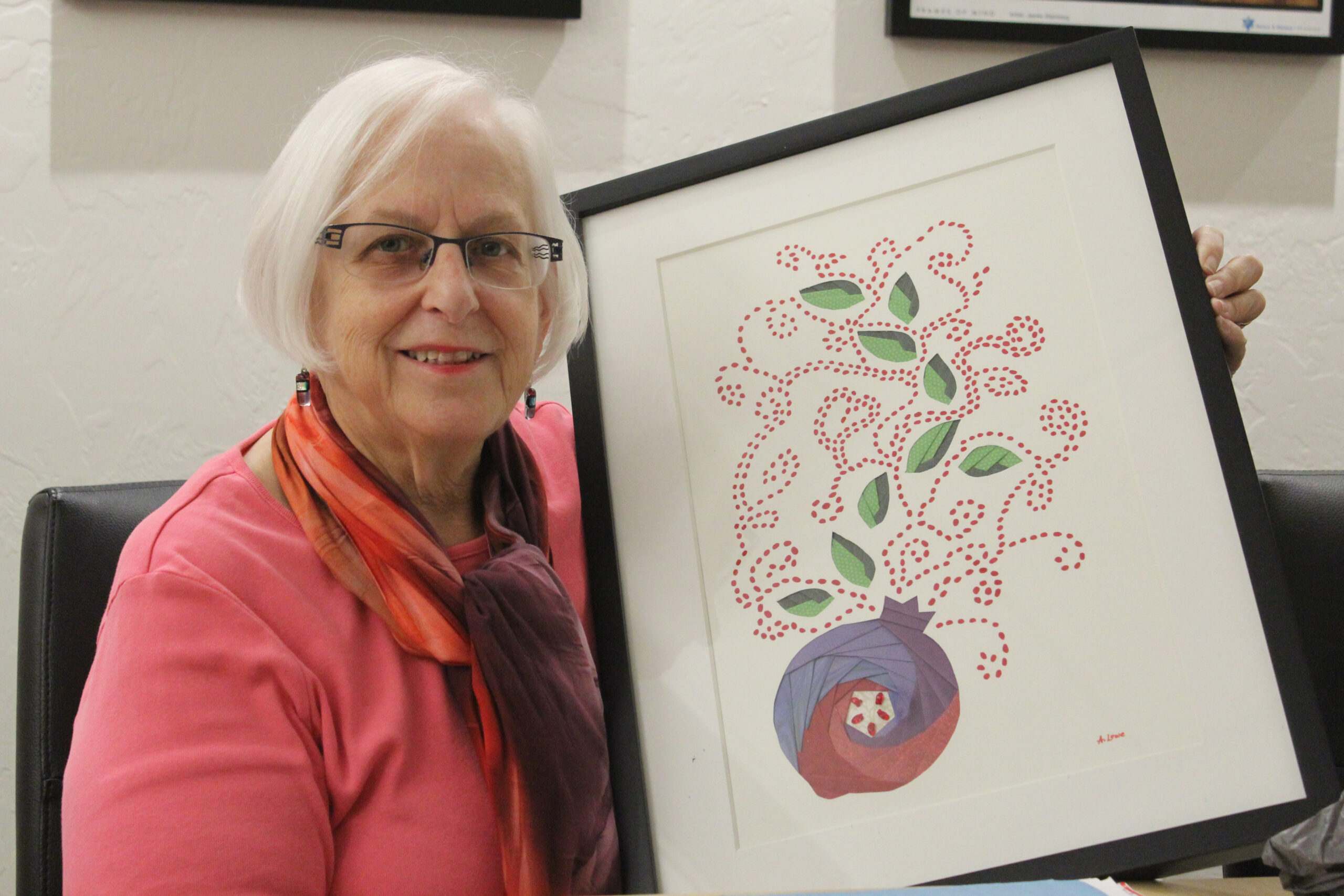 For artist, writer and community volunteer Anne Lowe, there is no off ...