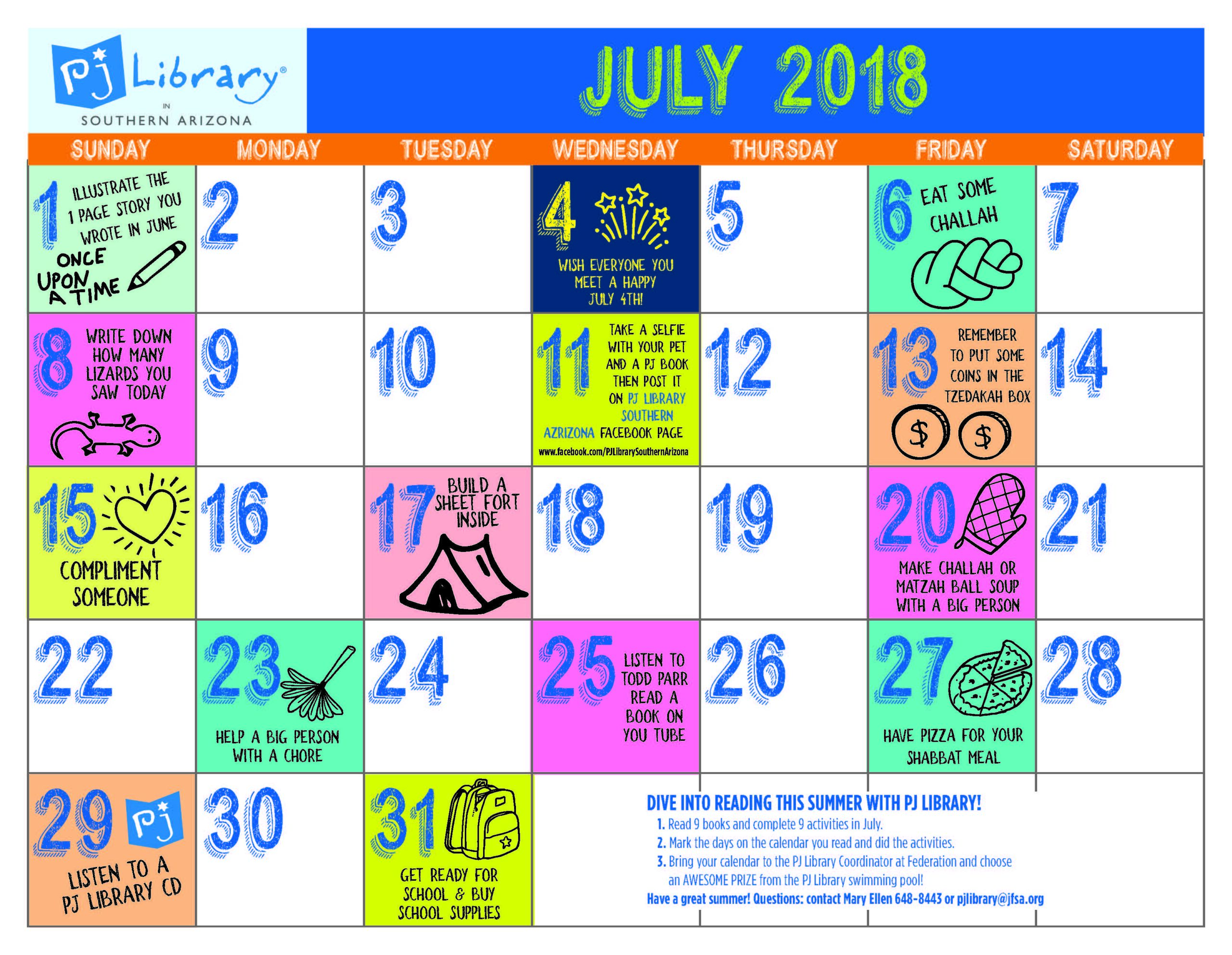 PJ Library offers prizes for summer reading program | AZ Jewish Post