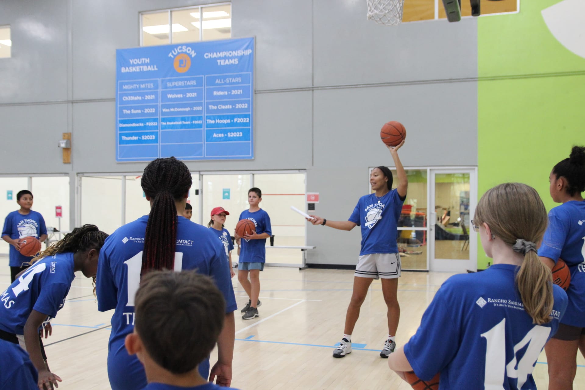 Tucson J Hosts 4th Annual Sam Thomas Hoop Group Basketball Clinic for ...